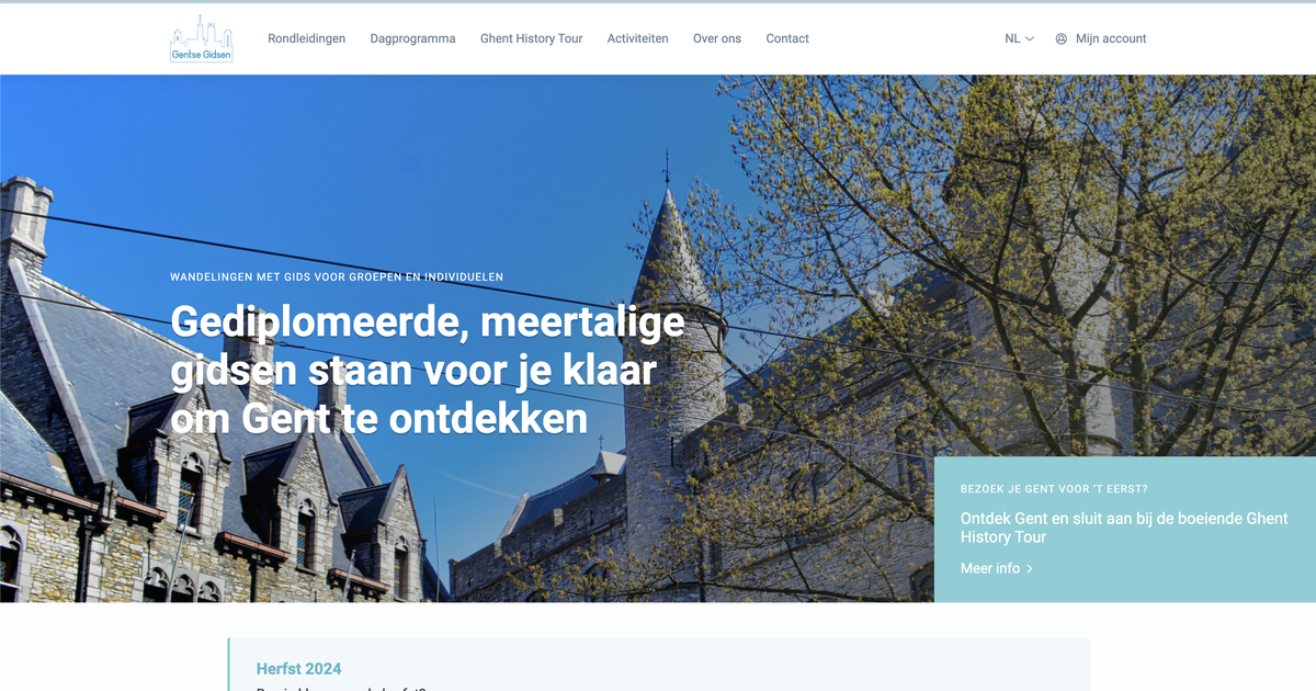 Genste Guides management system - eguide